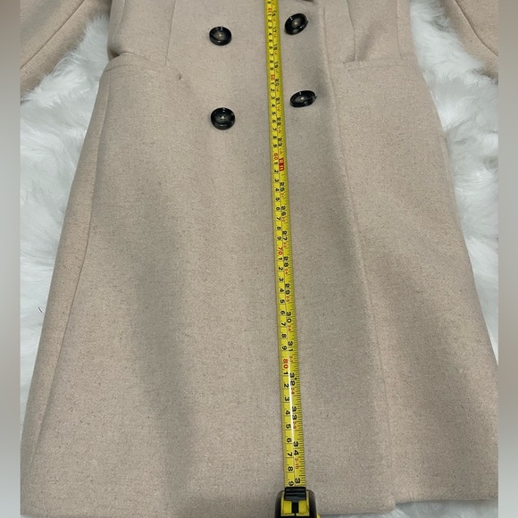 Mango | Jackets & Coats | Nwt Mango Double Breasted Wool Blend Coat ...